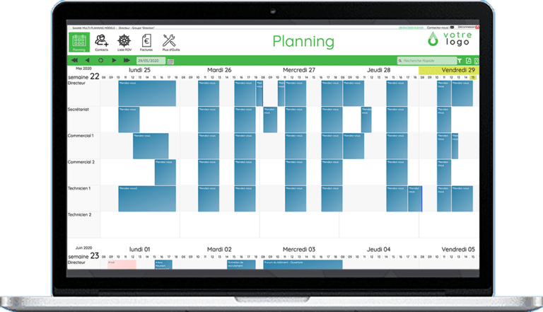 Fonctionnalités Multi-Planning pour simplifier le quotidien de vos équipes