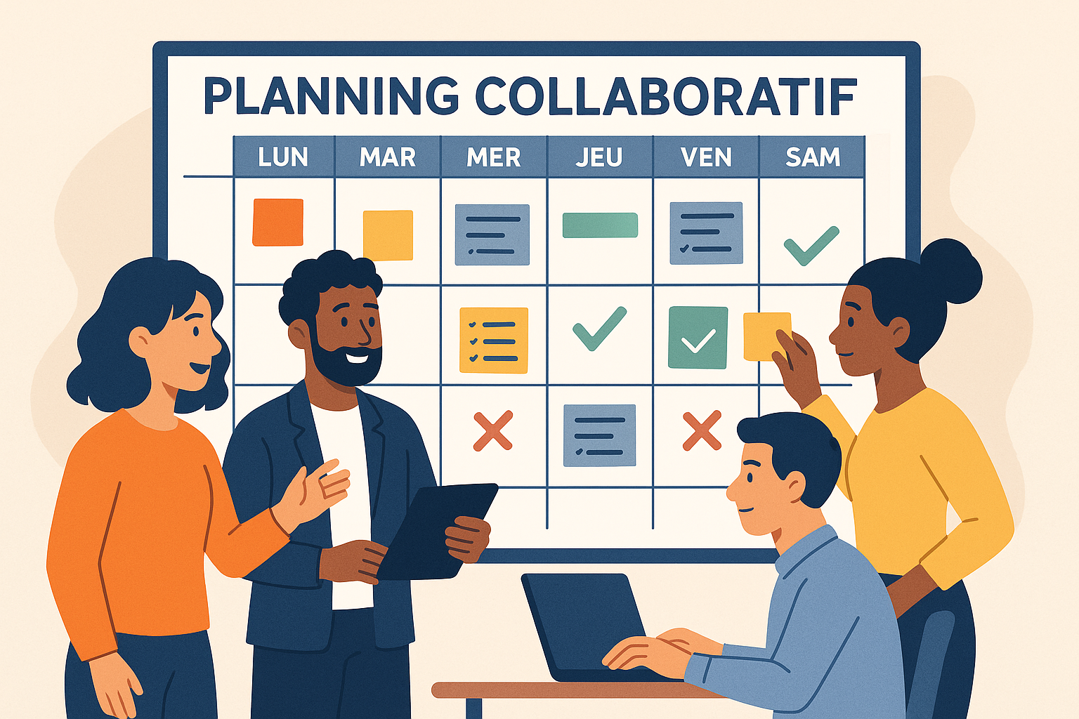 Comment créer un planning collaboratif